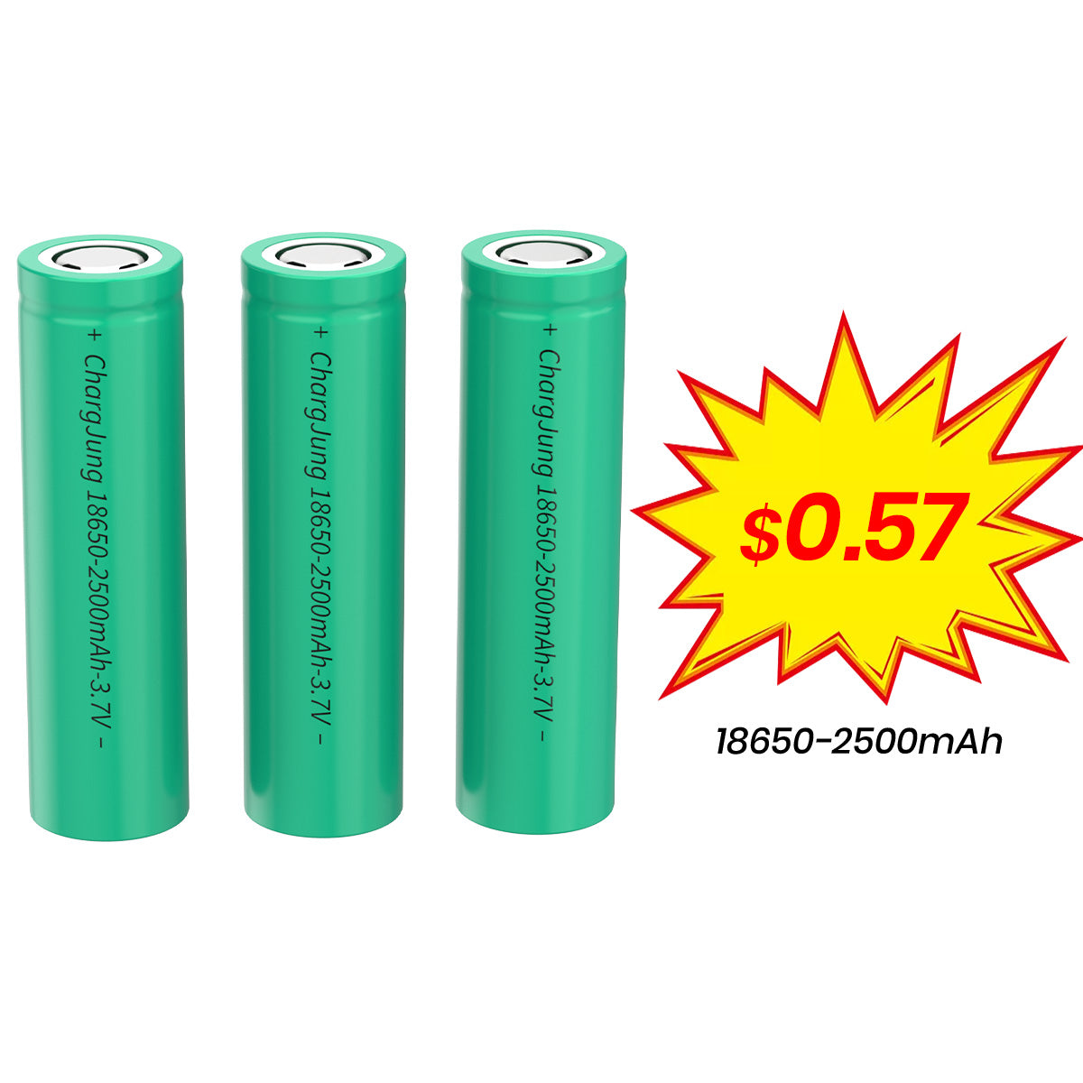 Support Customize Rechargeable 18650 2500mAh 3.7 Volt Lithium Ion Batt ...